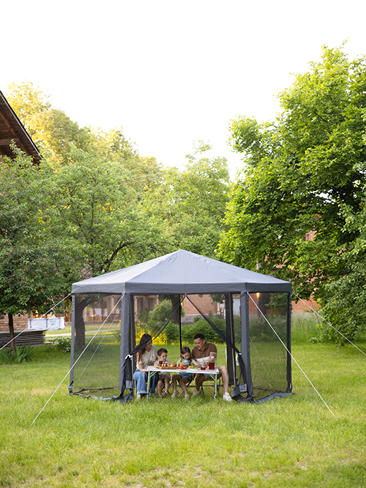 Шатёр садовый GA-103 (серый) Купить для Сада Недорого [Каталог с Ценами ...